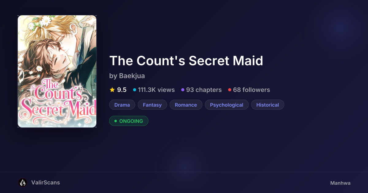 The Count's Secret Maid by Baekjua | ValirScans