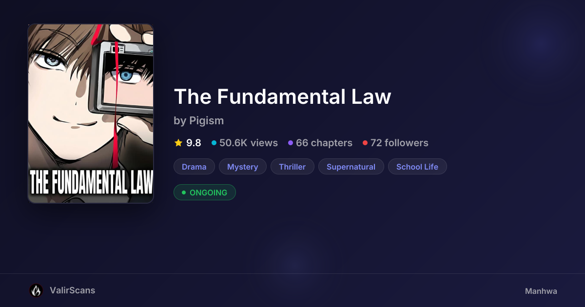 The Fundamental Law by Pigism | ValirScans