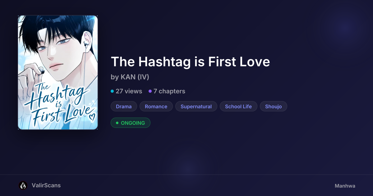 The Hashtag is First Love by KAN (IV) | ValirScans