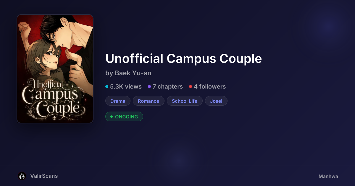 Unofficial Campus Couple by Baek Yu-an | ValirScans